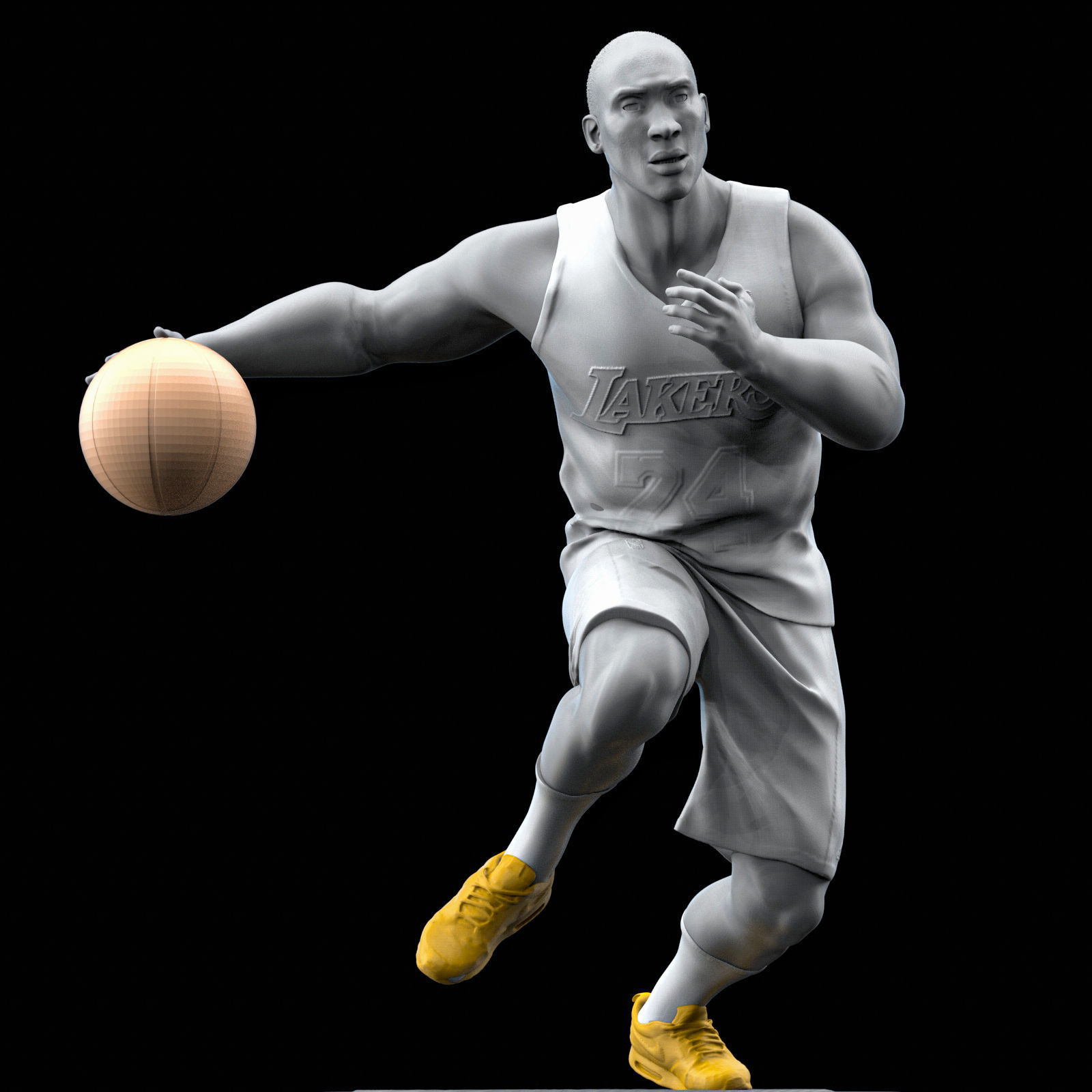 Basketball 3D Printable Free free 3D model 3D printable | CGTrader