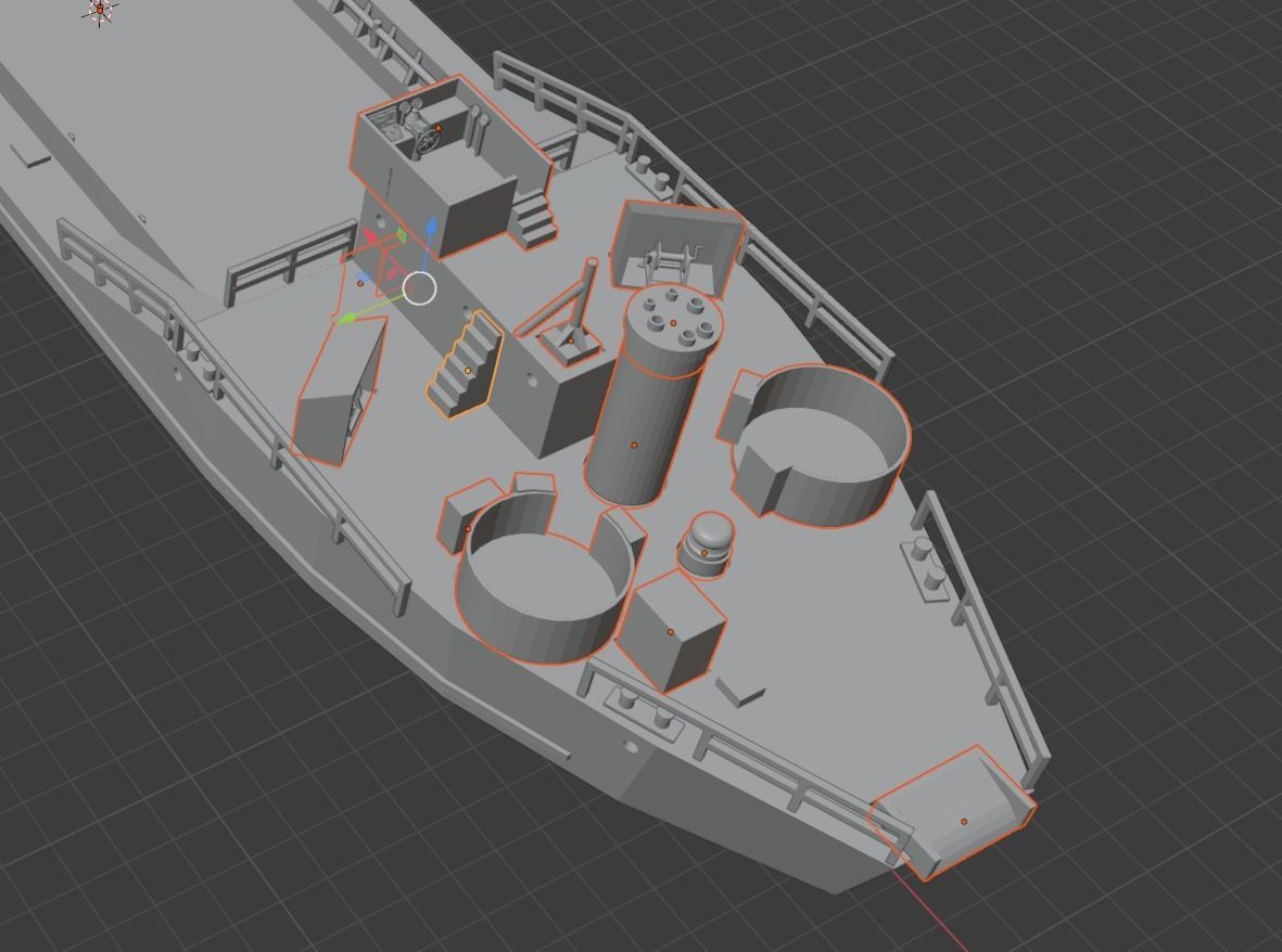 LCT Mk 4 - Landing Craft Tank Mark 4 3D model 3D printable | CGTrader