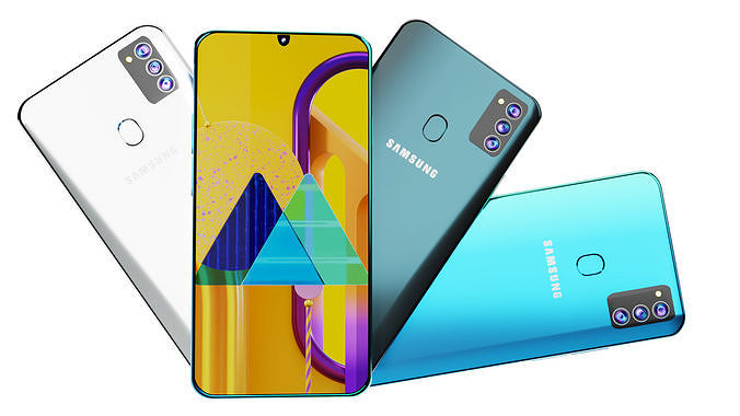 3D model Samsung galaxy M30s VR / AR / low-poly | CGTrader
