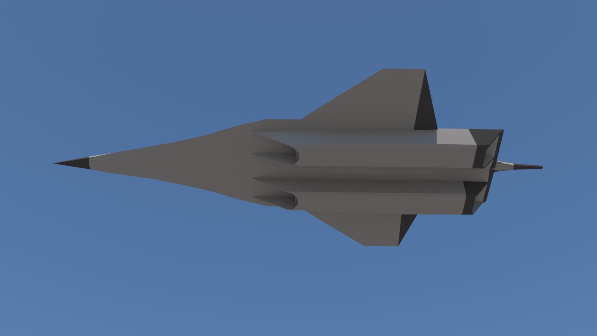 3D model SR-72 fighter jet VR / AR / low-poly | CGTrader