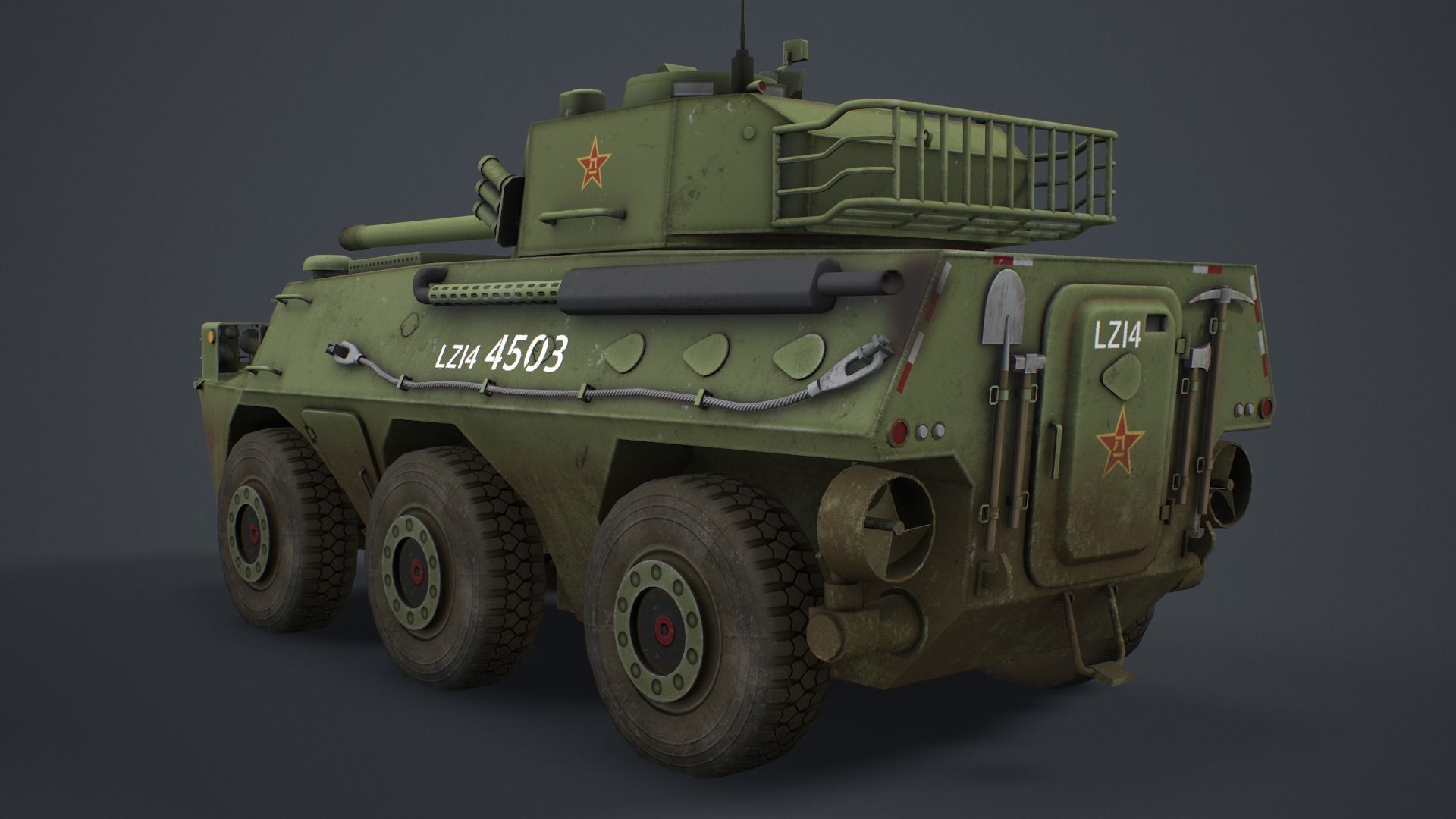 3D model PLL-05 Mortar VR / AR / low-poly | CGTrader