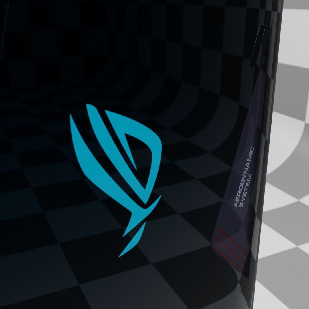 ASUS ROG 3 free 3D model | CGTrader
