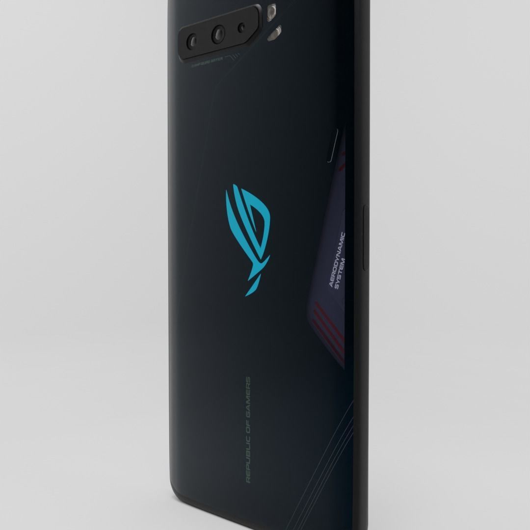 ASUS ROG 3 free 3D model | CGTrader