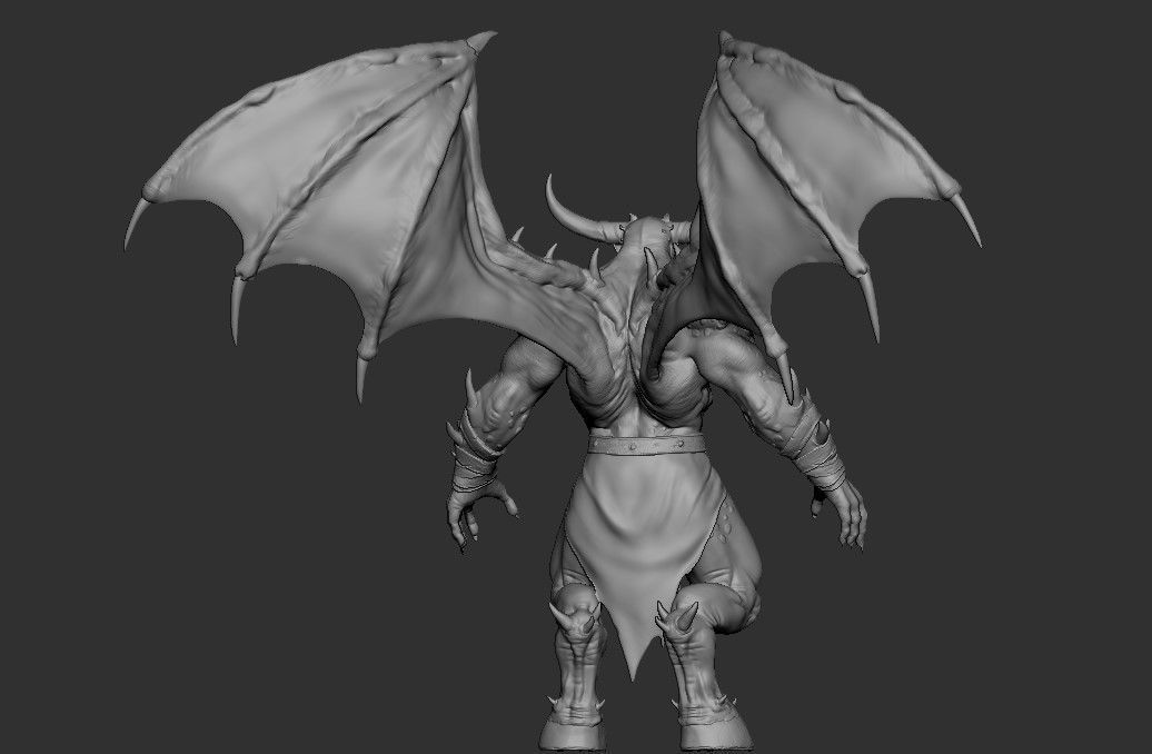 Mega Demon 3D model | CGTrader