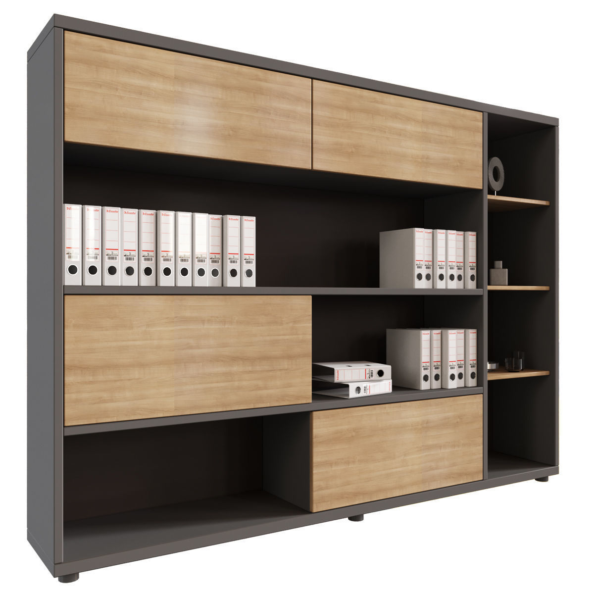 Norden Office Shelving Unit 3D model | CGTrader