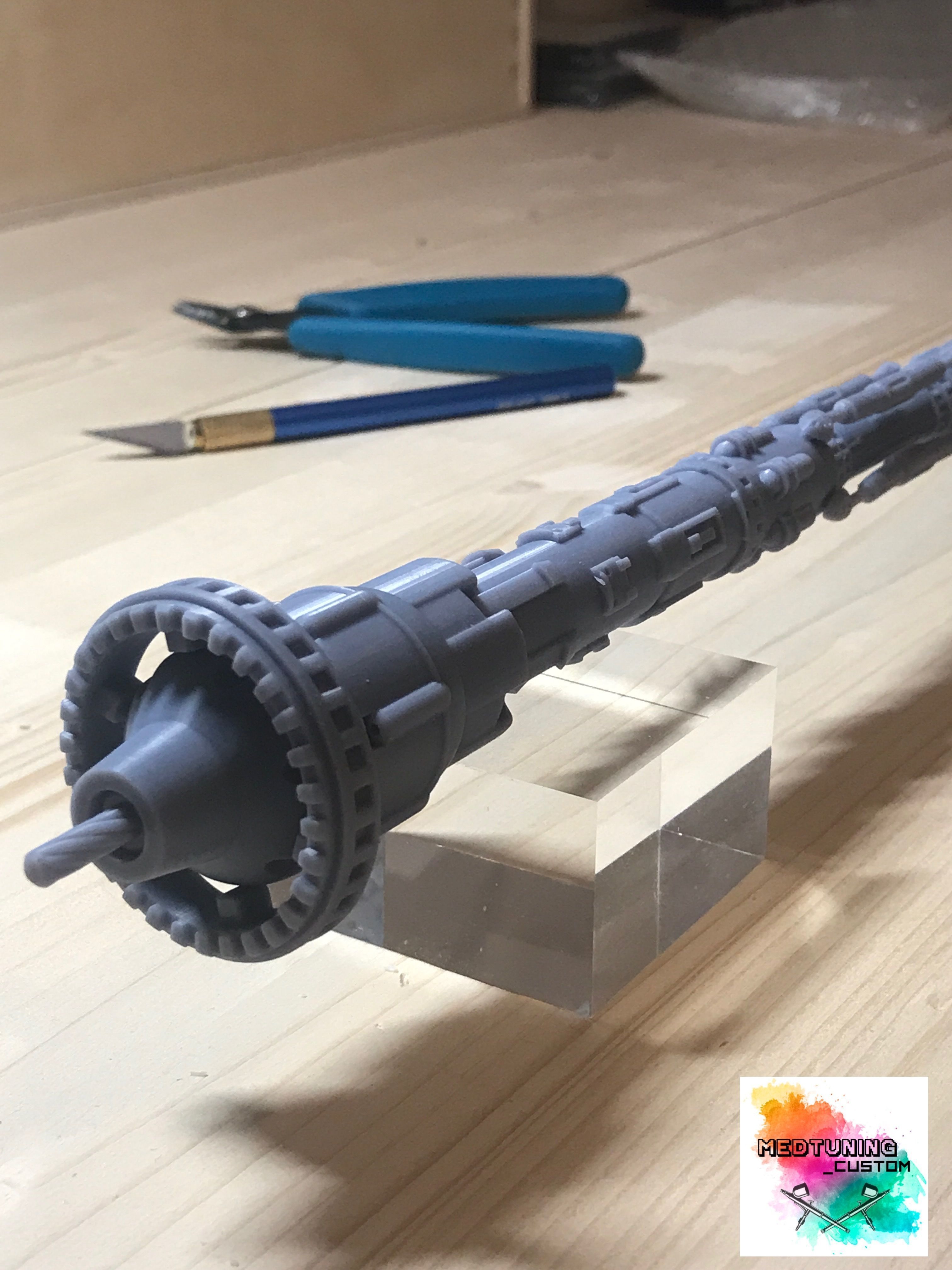 Advanced rifle designed for RX-78 GP03 Gundam GP03 Dendrobium HC 3D ...