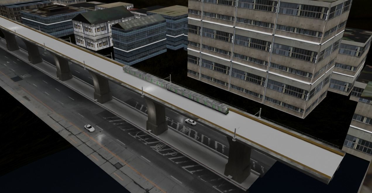 MRT Train Project 3D model | CGTrader