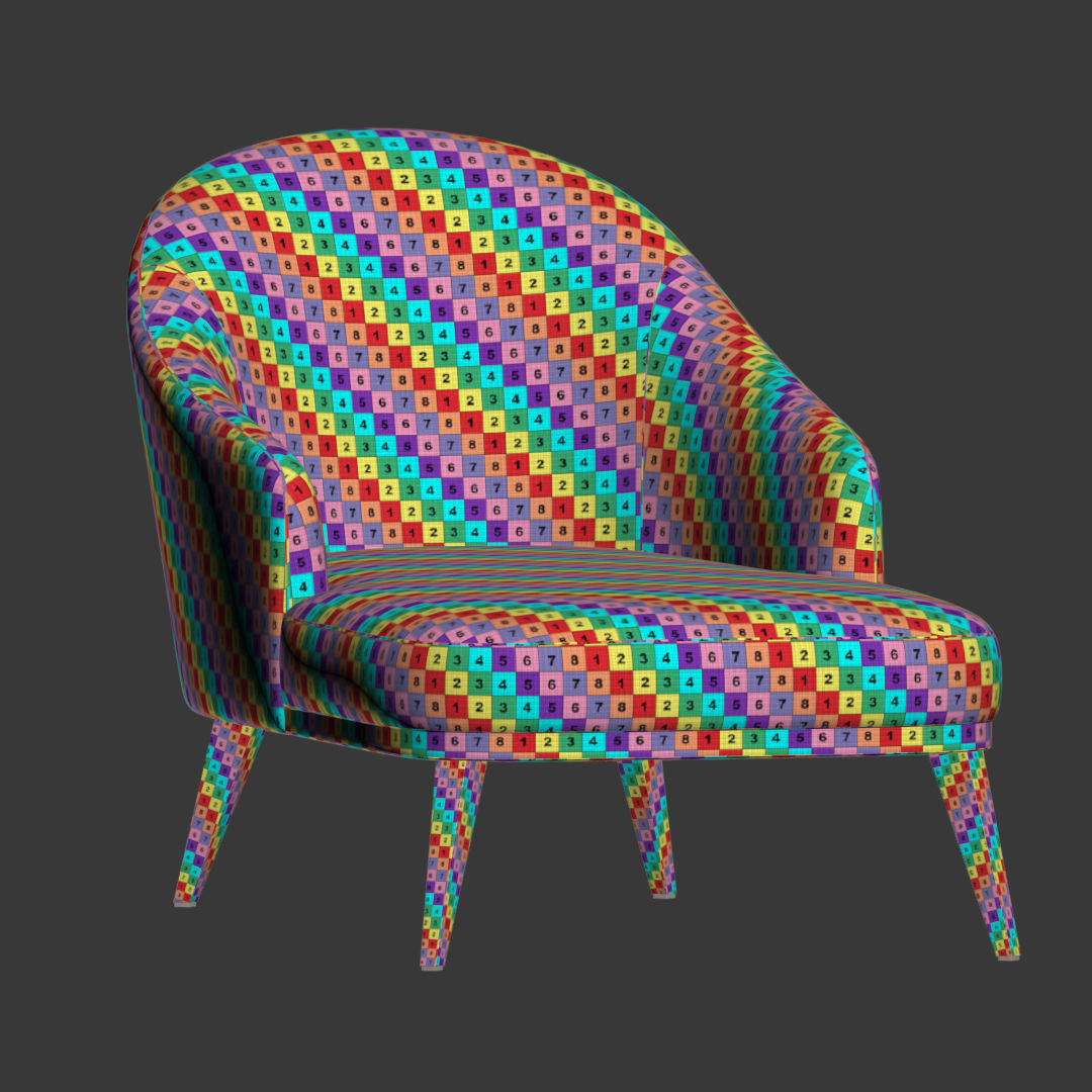 Eliza Chaise Lounge 3D model | CGTrader