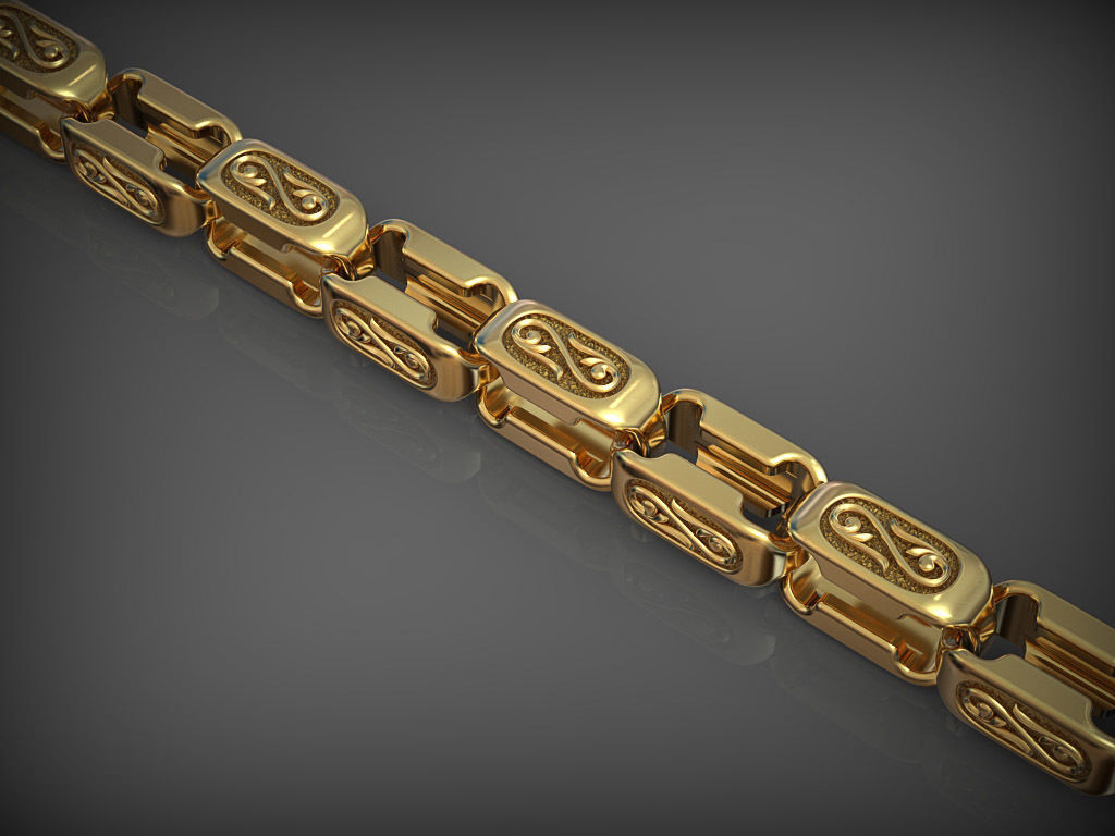 Chain Link 219 3D model 3D printable | CGTrader