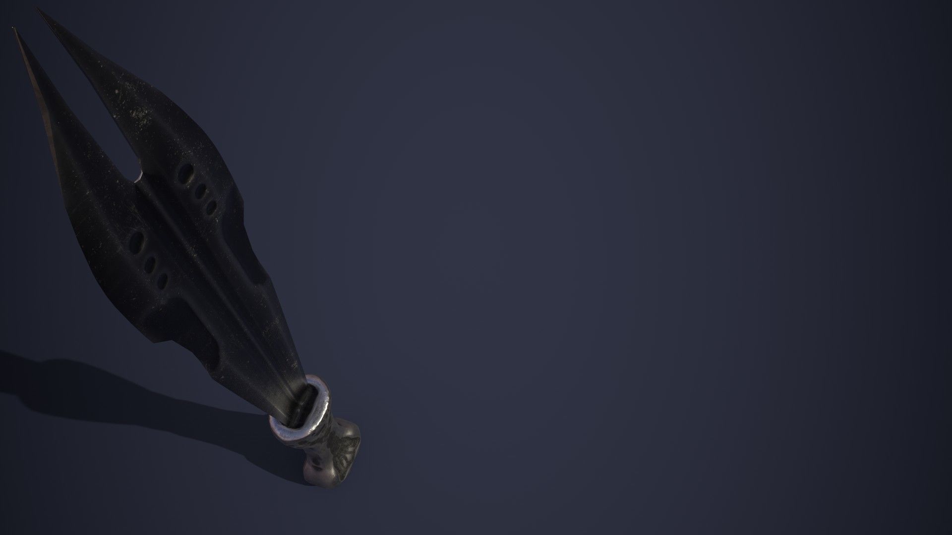 3D model Dusk blade VR / AR / low-poly | CGTrader