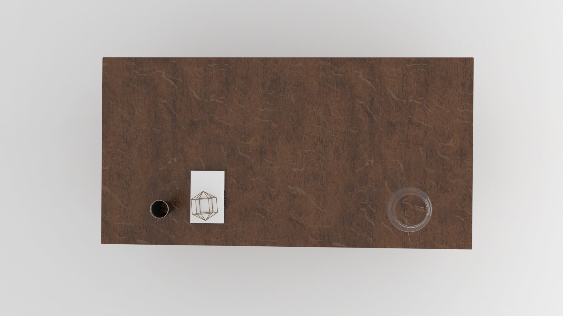 dexter morgan office desk 3D model | CGTrader