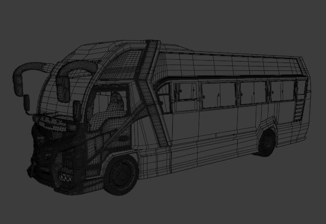 Matatu a Kenyan PSV 3D model | CGTrader