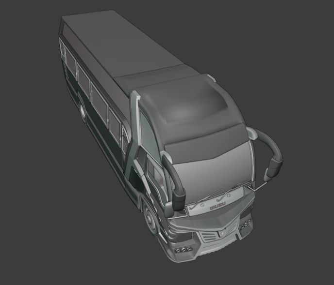 Matatu a Kenyan PSV 3D model | CGTrader
