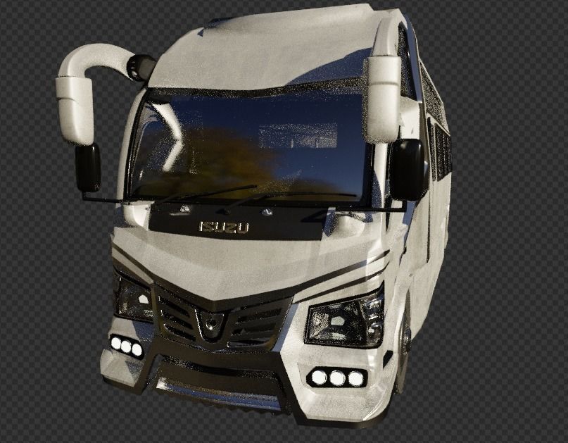 Matatu a Kenyan PSV 3D model | CGTrader