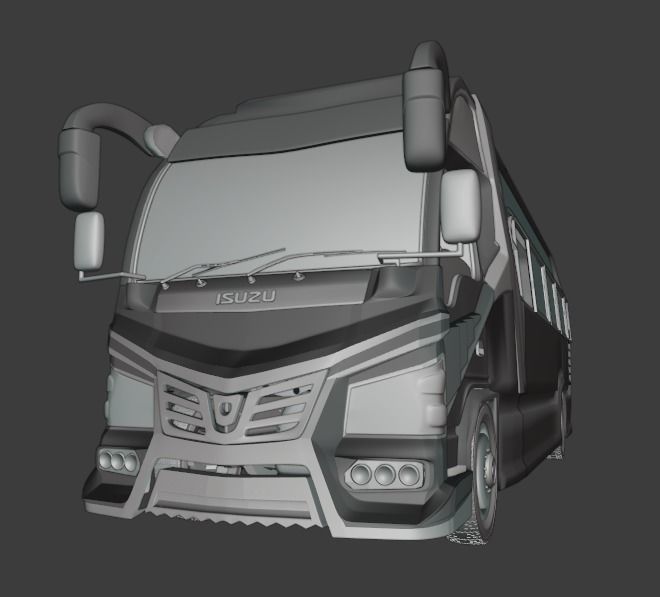 Matatu a Kenyan PSV 3D model | CGTrader