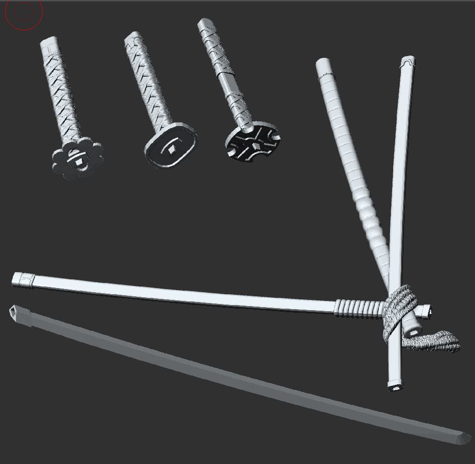 Zoro And Toko - One Piece 3D model 3D printable | CGTrader