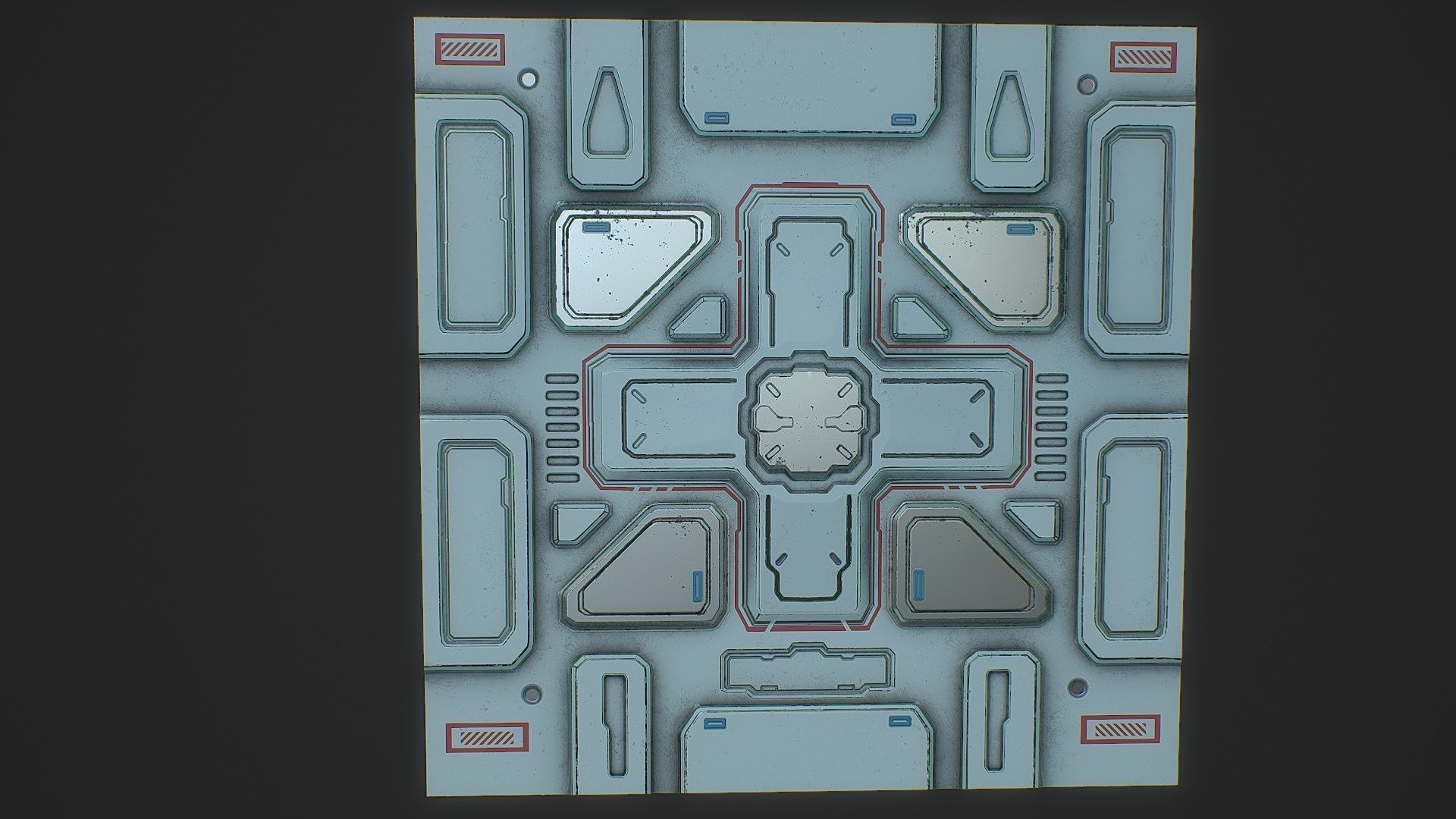 Sci fi tileable panels textures Texture | CGTrader