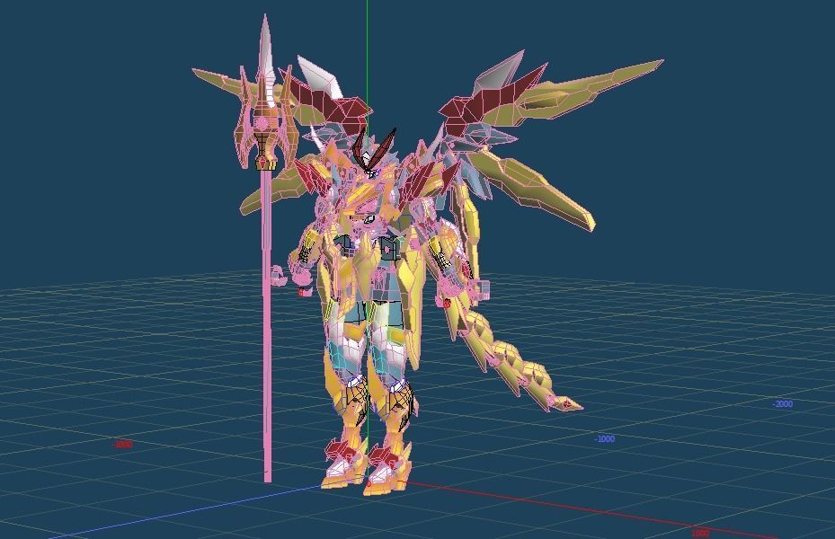 Model Gundam Motor Nuclear MNQ 01 3D model | CGTrader