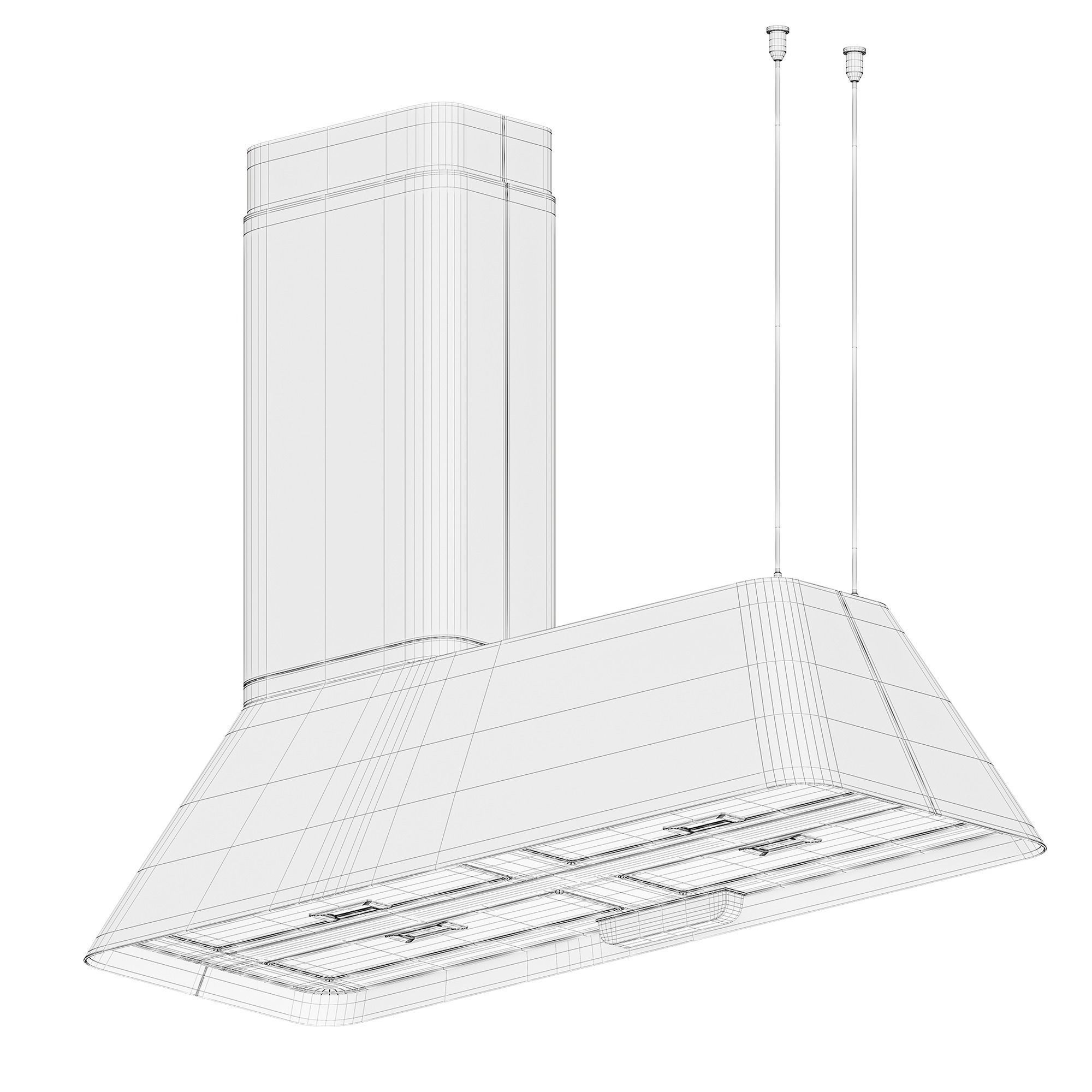 Hood IKONA MAXXI PURE By Elica 3D model | CGTrader