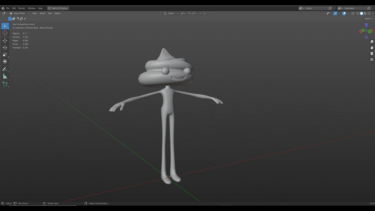 3D model Mr Poop VRChat Avatar VR / AR / low-poly | CGTrader