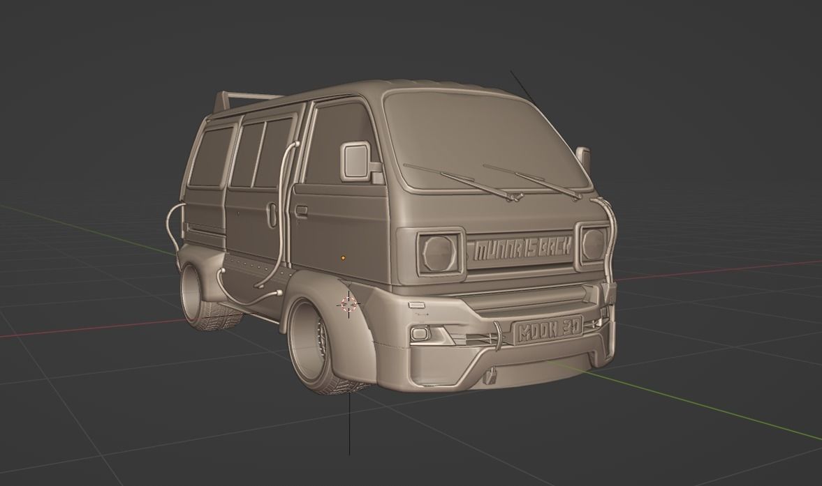 3D model maruti suzuki Omni VR / AR / low-poly | CGTrader