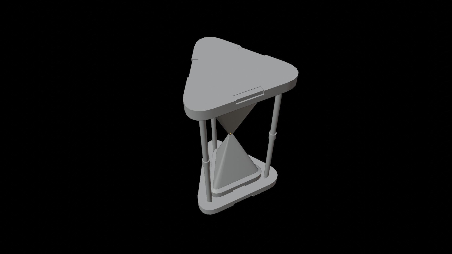 3D model Vintage Hourglass VR / AR / low-poly | CGTrader