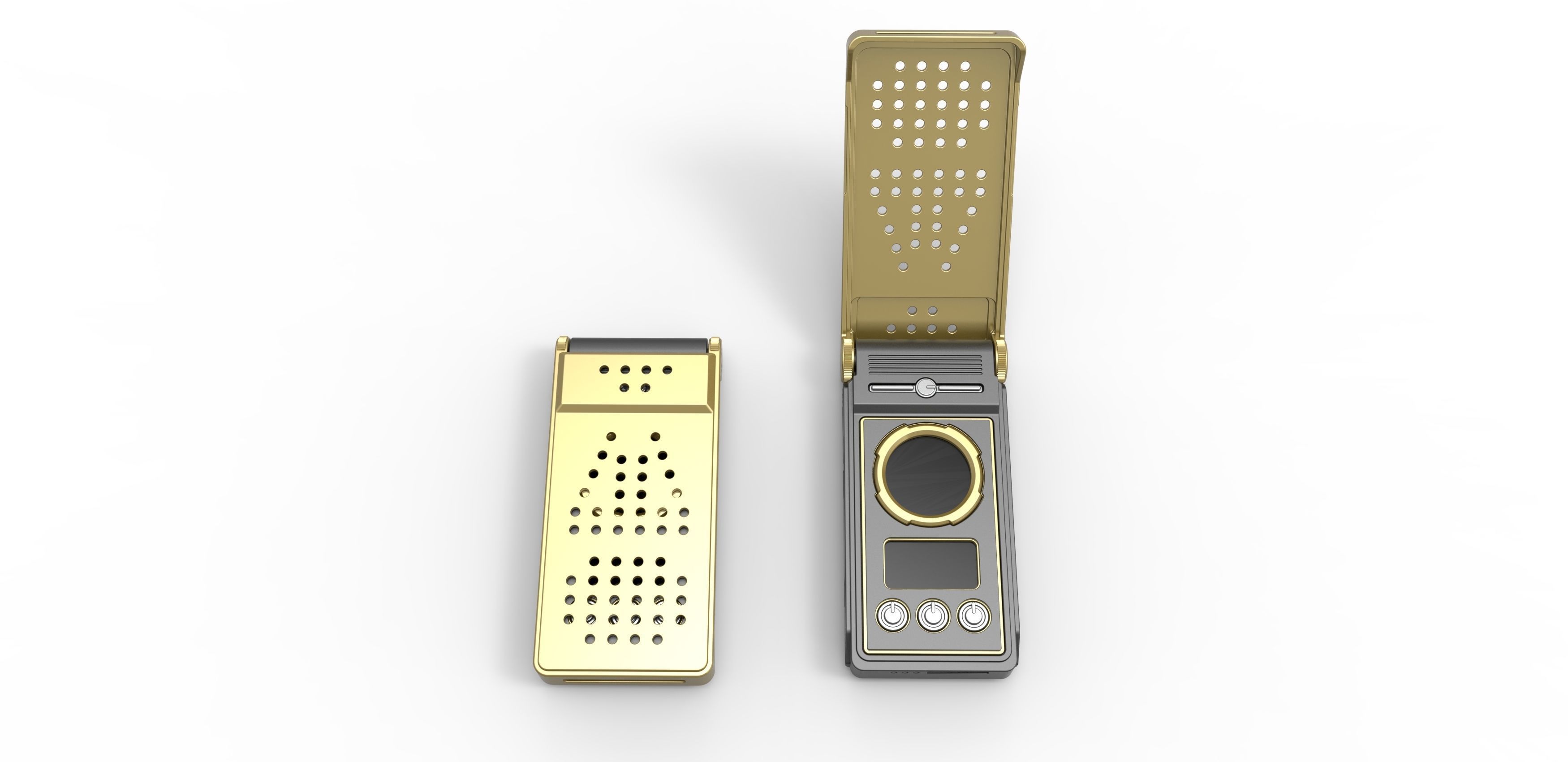Starfleet Communicator from Star Trek Discovery TV series 3D model 3D ...