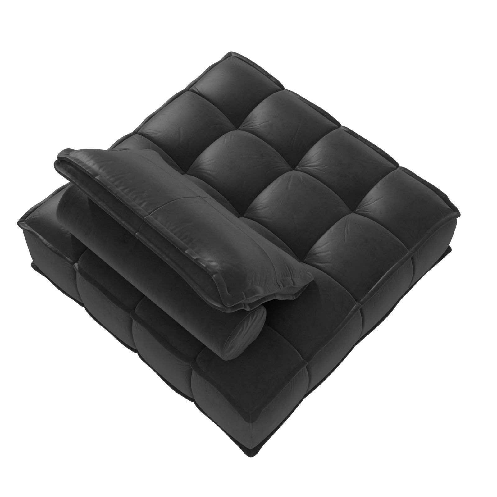 Elte Mkt Block Modular Armless Collection chair 3D model | CGTrader