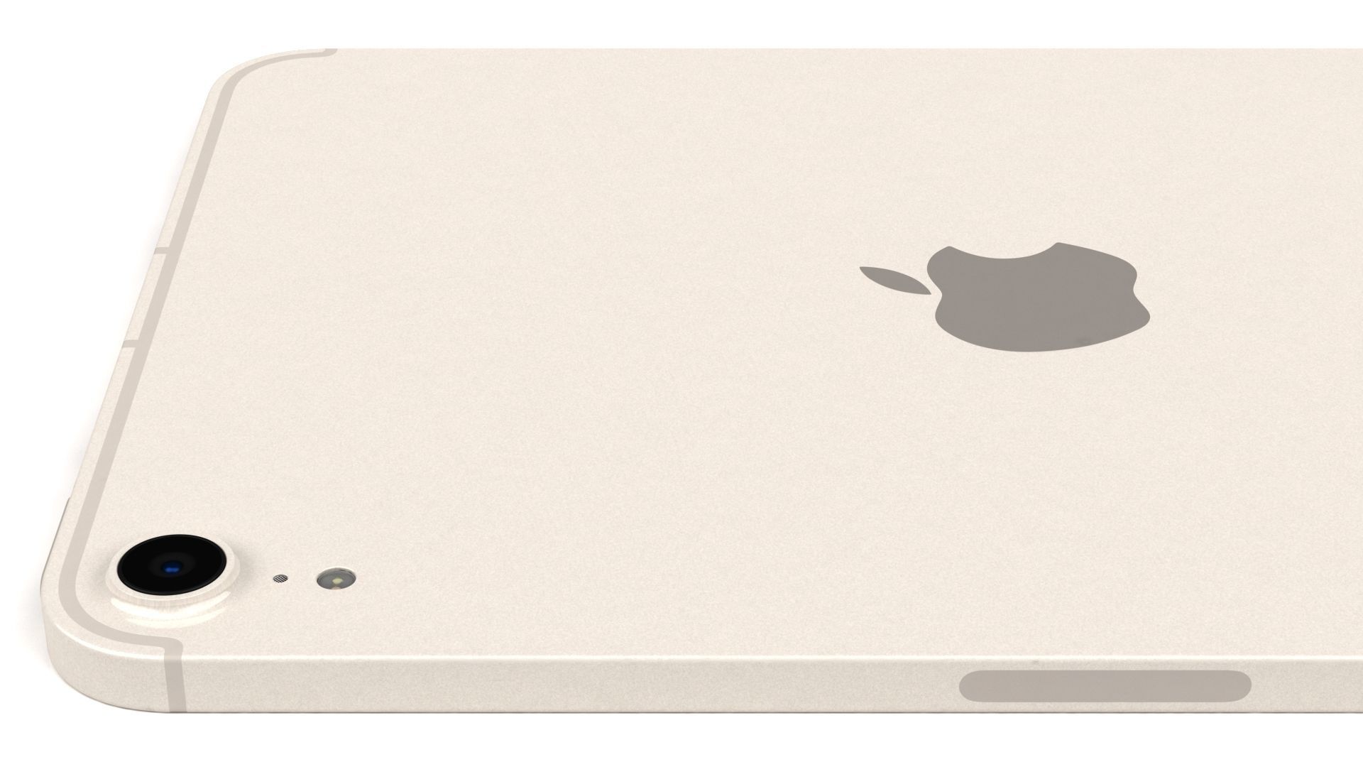 Apple iPad mini 2021 Starlight with pencil 3D model | CGTrader