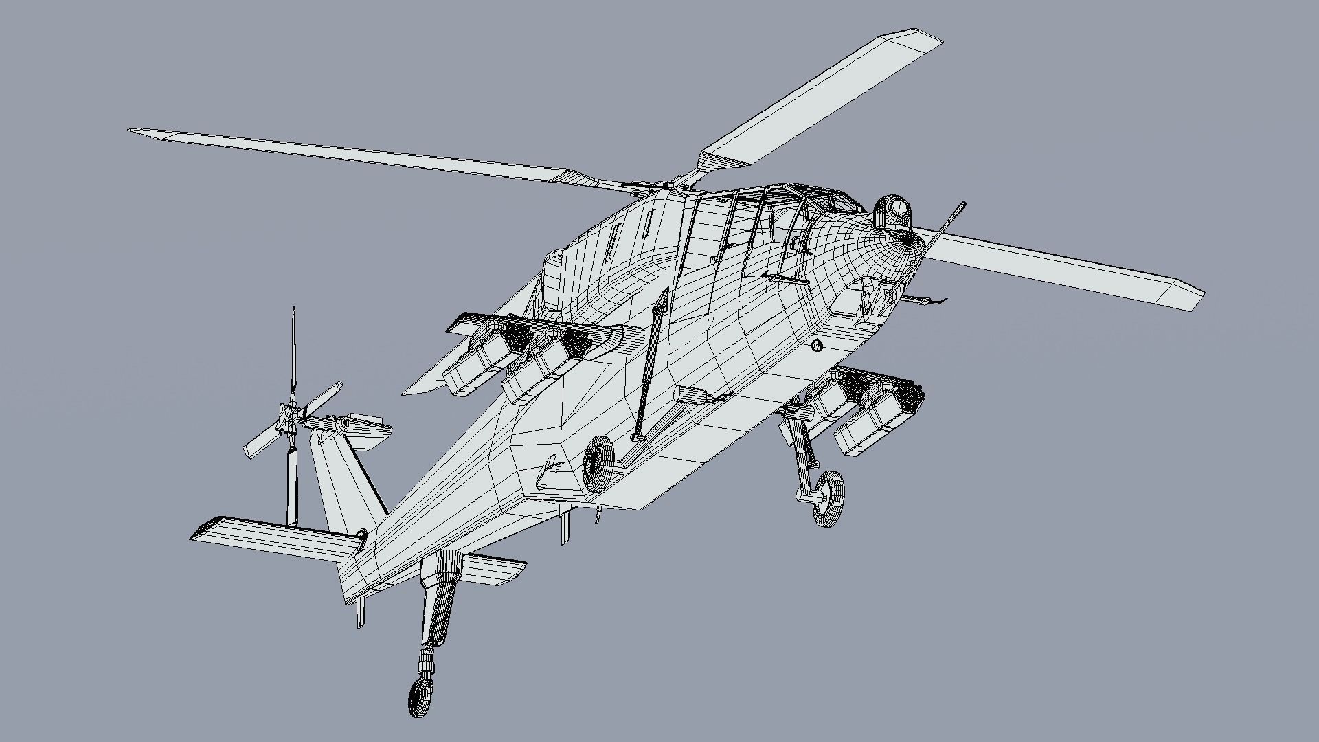 3D model HAL Light Combat Helicopter LCH VR / AR / low-poly | CGTrader