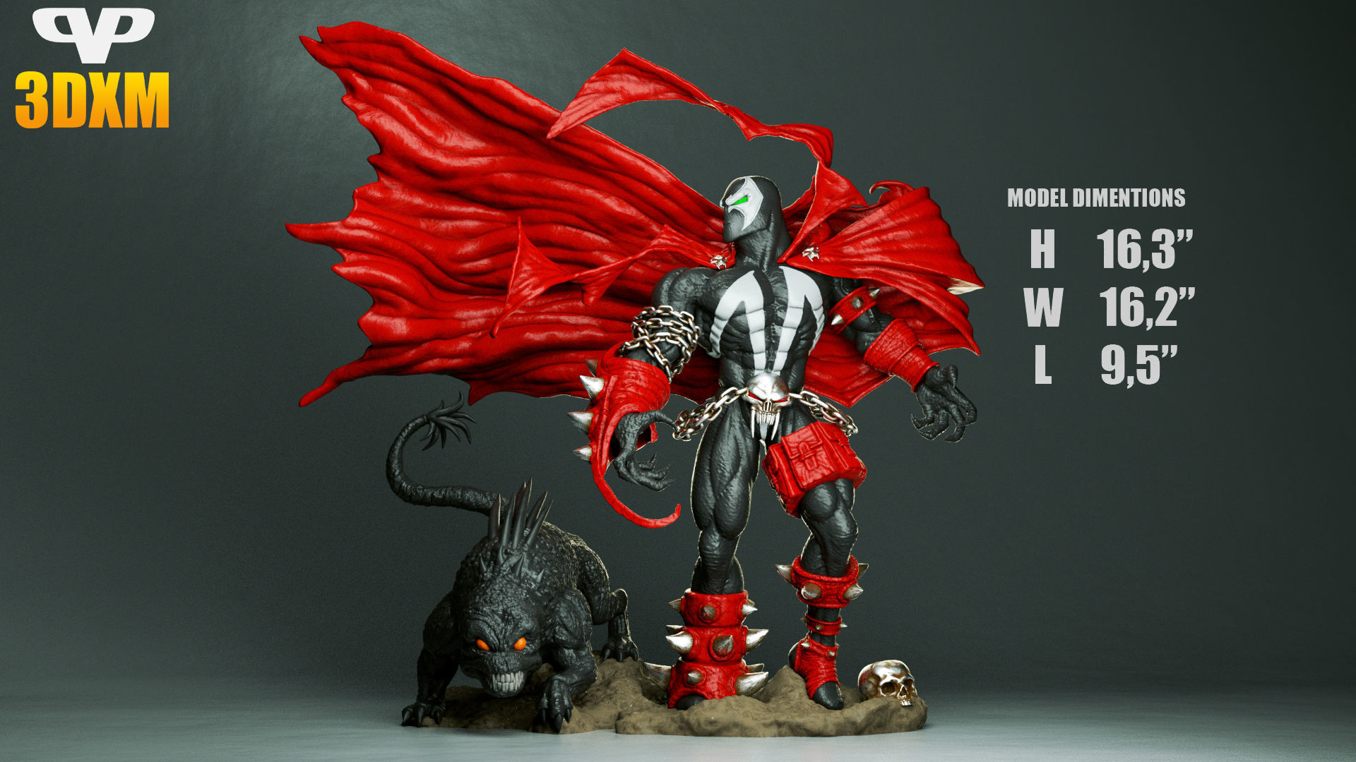 Spawn for 3D Printing STL 3D model 3D printable | CGTrader