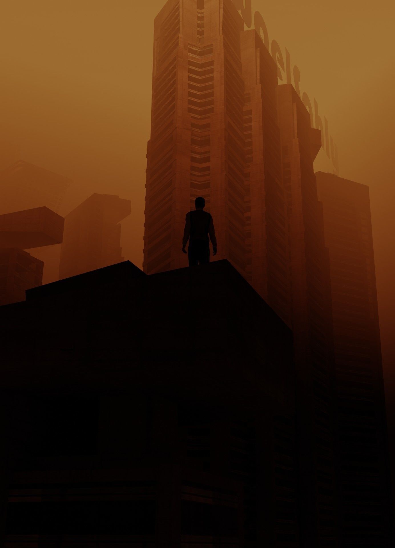 Blade runner look made in blender 3D model | CGTrader