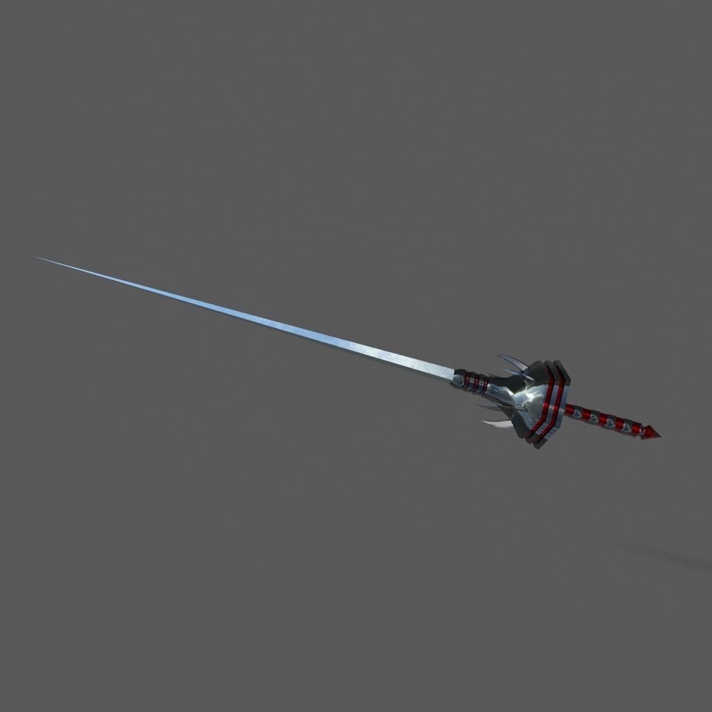 3D model Rapier-game ready VR / AR / low-poly | CGTrader