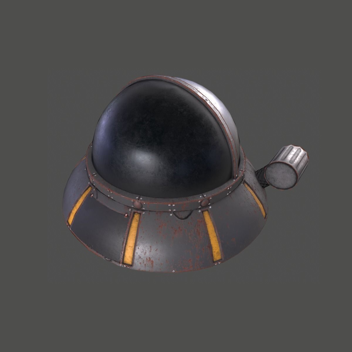 3D model UFO Rick and Morty VR / AR / low-poly | CGTrader