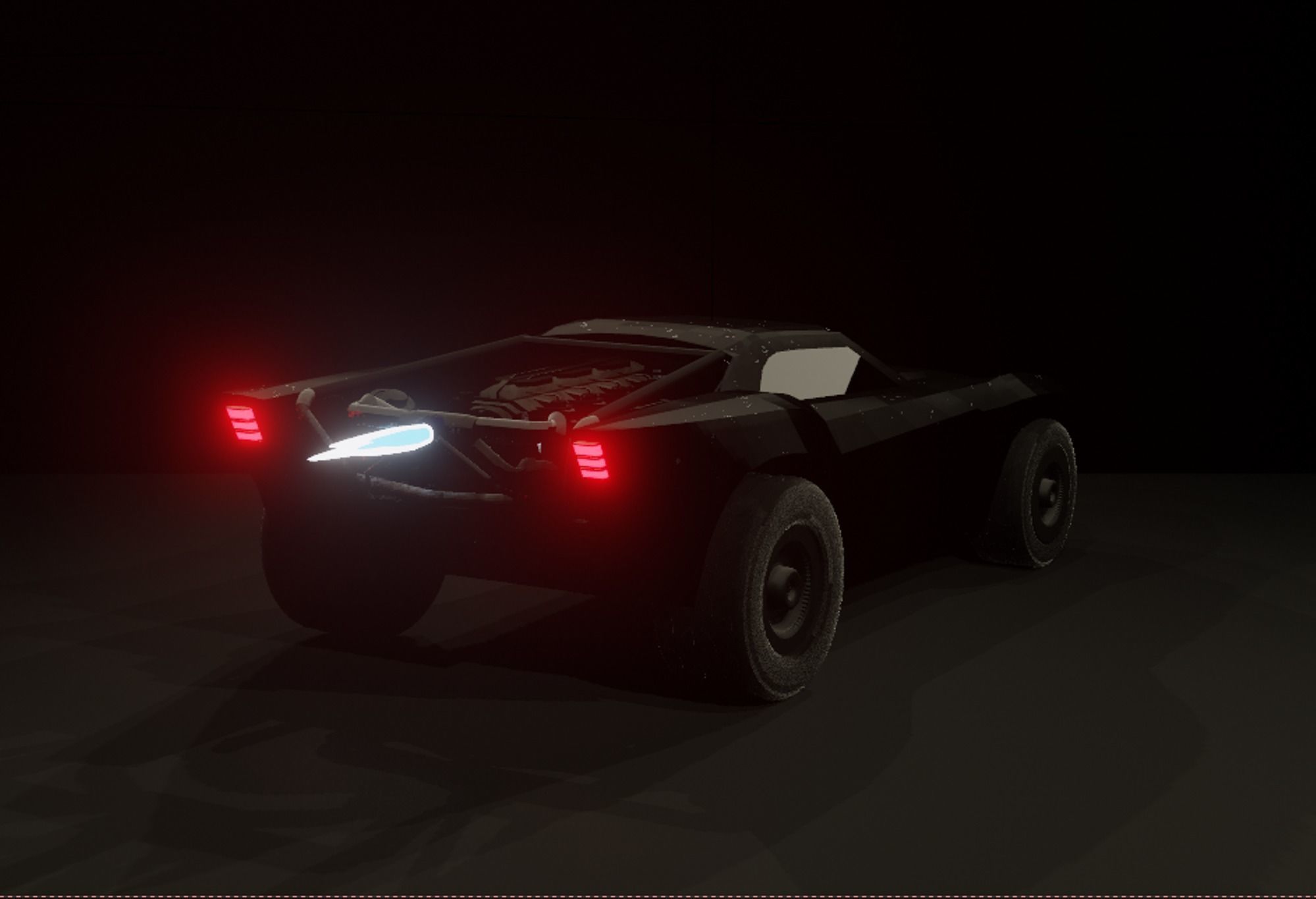 batmobile 2022 3D model animated | CGTrader
