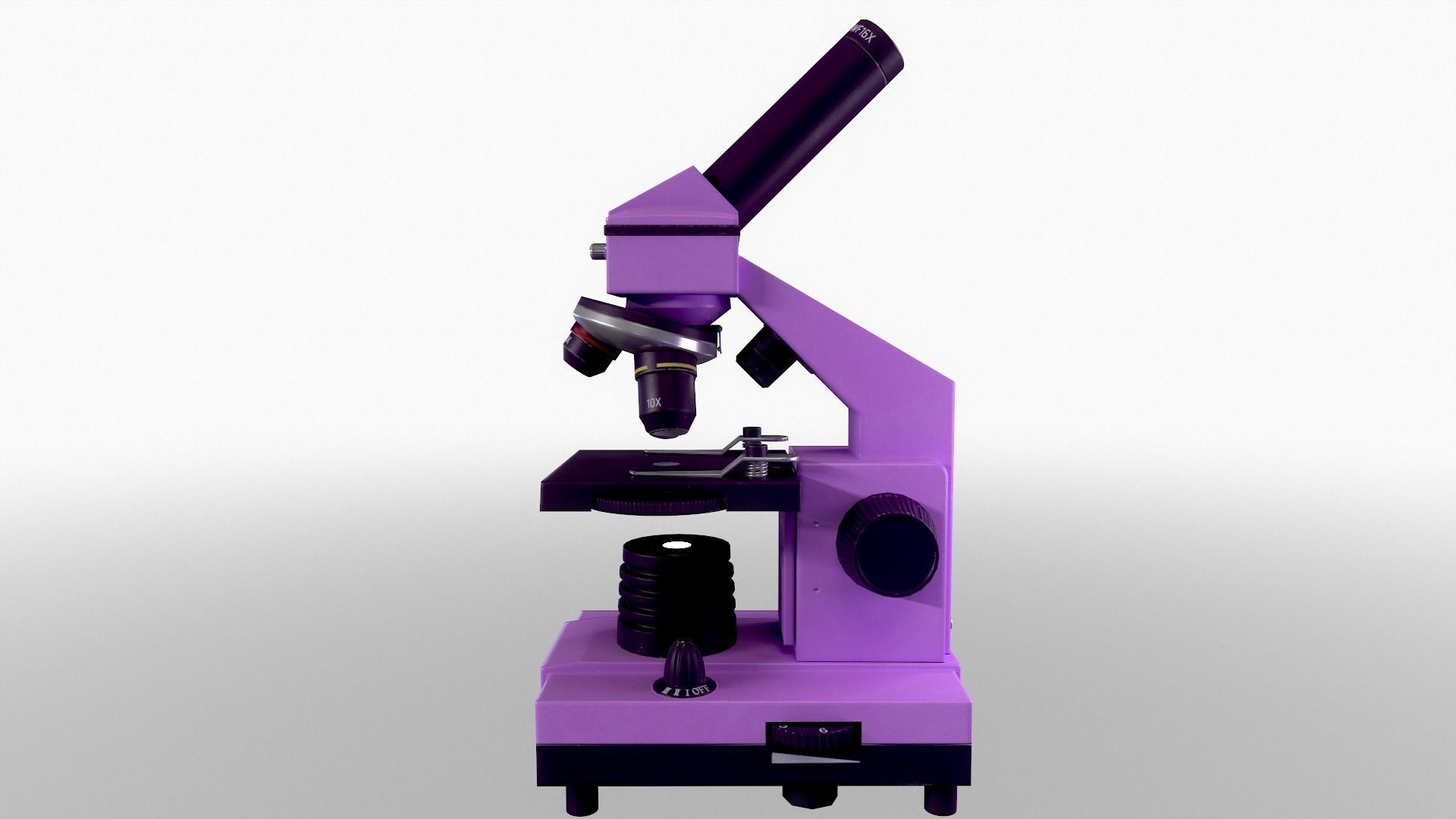 3D model Microscope Levenhuk Rainbow 2L PLUS VR / AR / low-poly | CGTrader