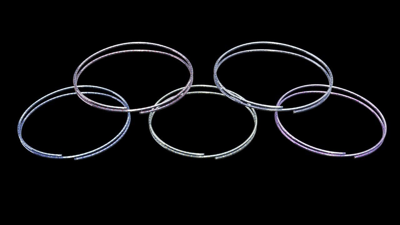 Arm bangle JB5 for Genesis 8 Female 3D model | CGTrader