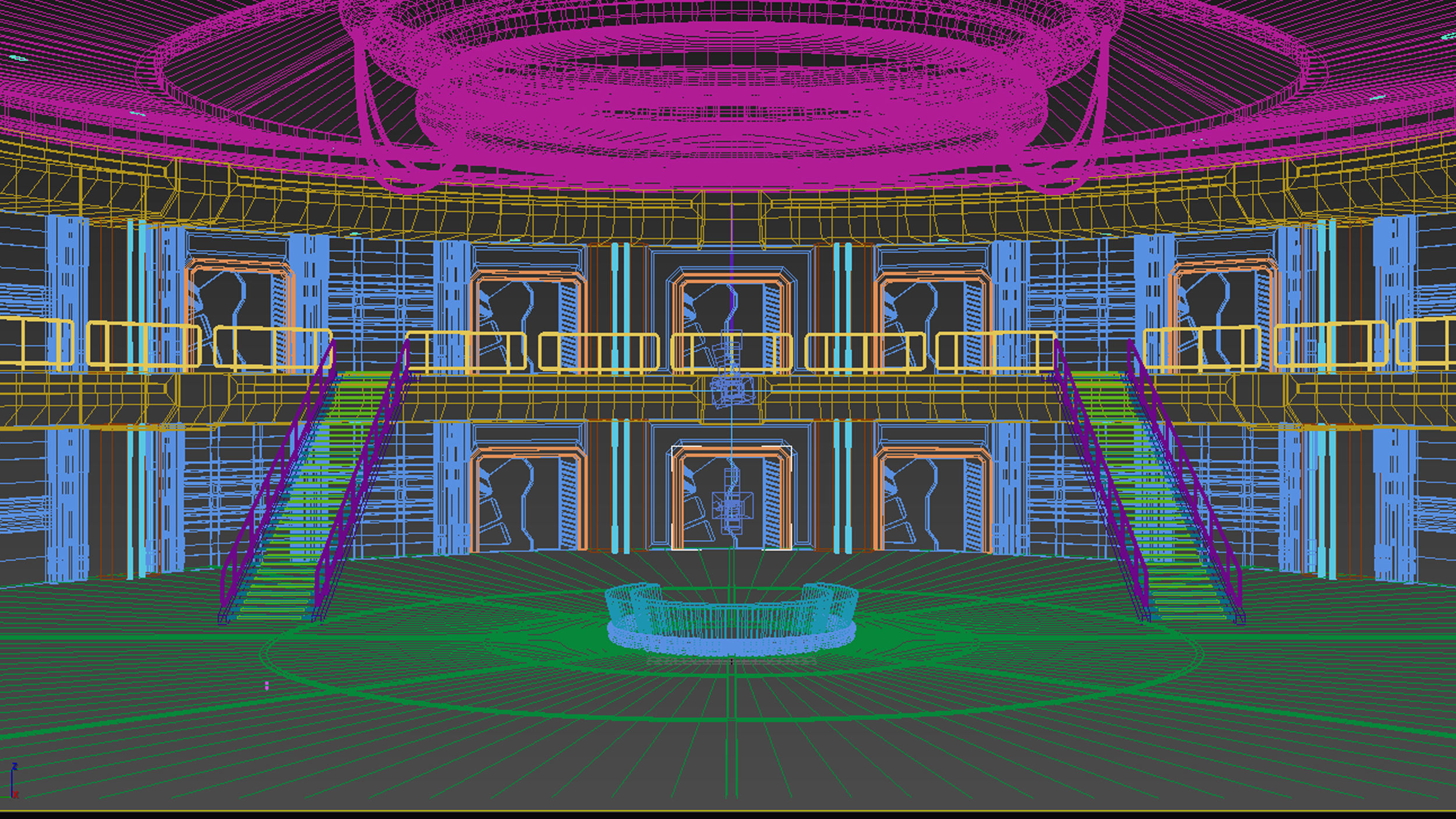 Virtual lobby 3D model | CGTrader