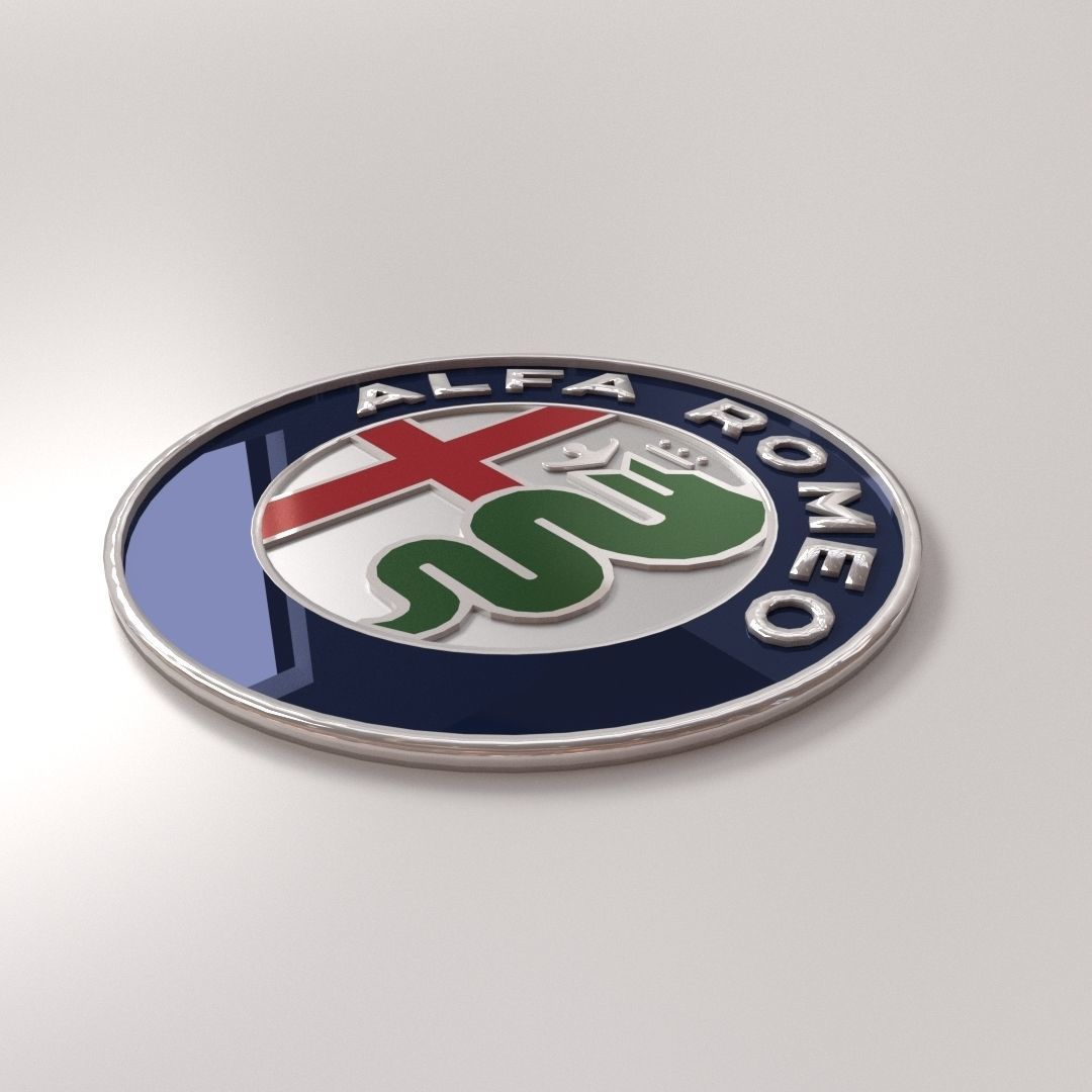Alfa Romeo Emblem 3D model | CGTrader