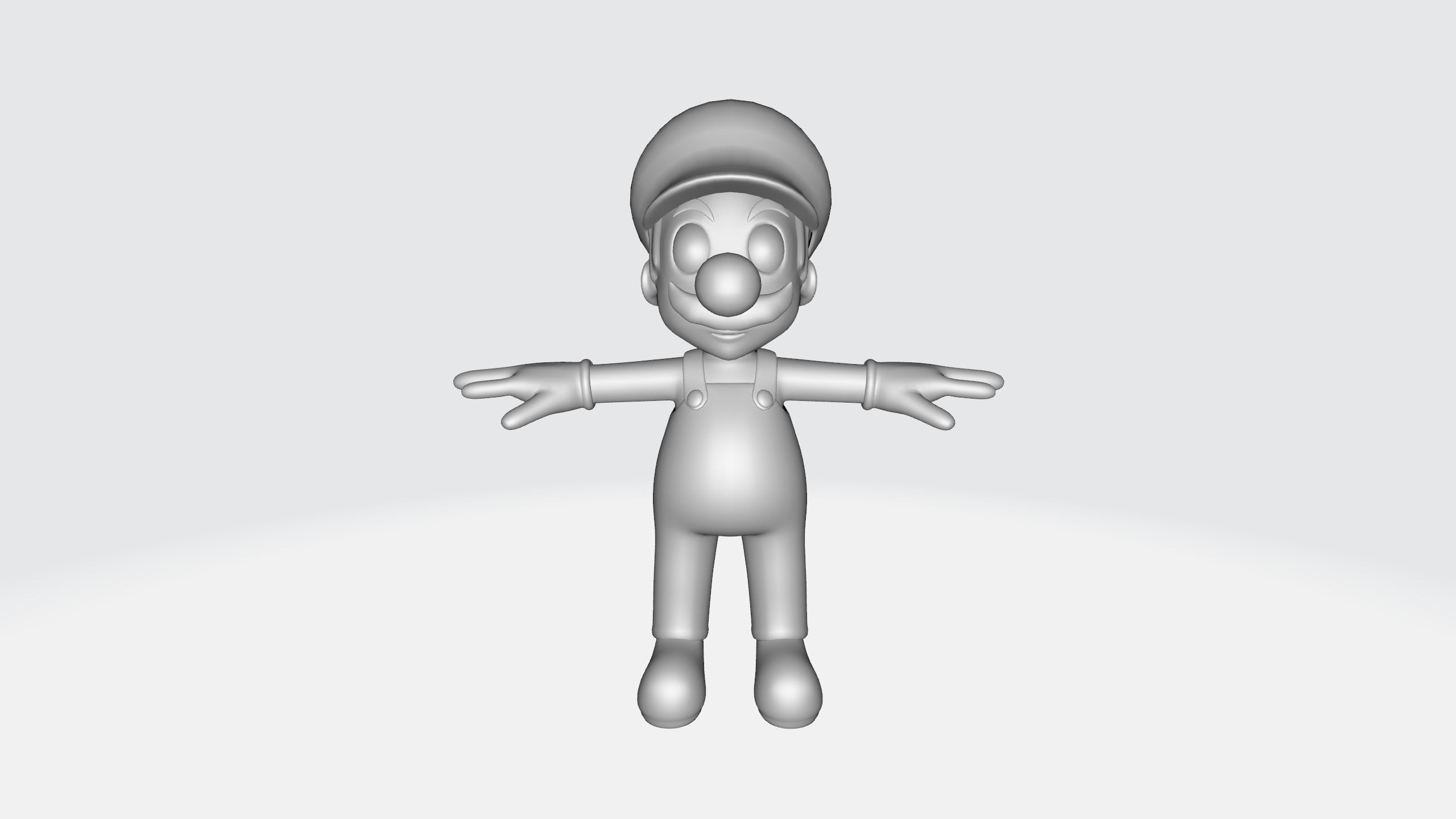 Mario Character 3D Model With Textures 3D model | CGTrader