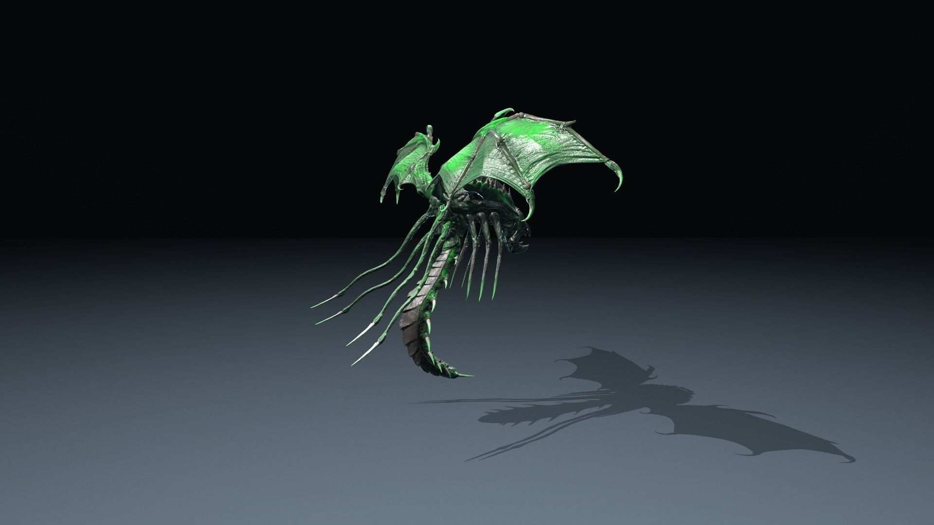 3D model Low poly Model of the character Mutant Hornet VR / AR / low ...