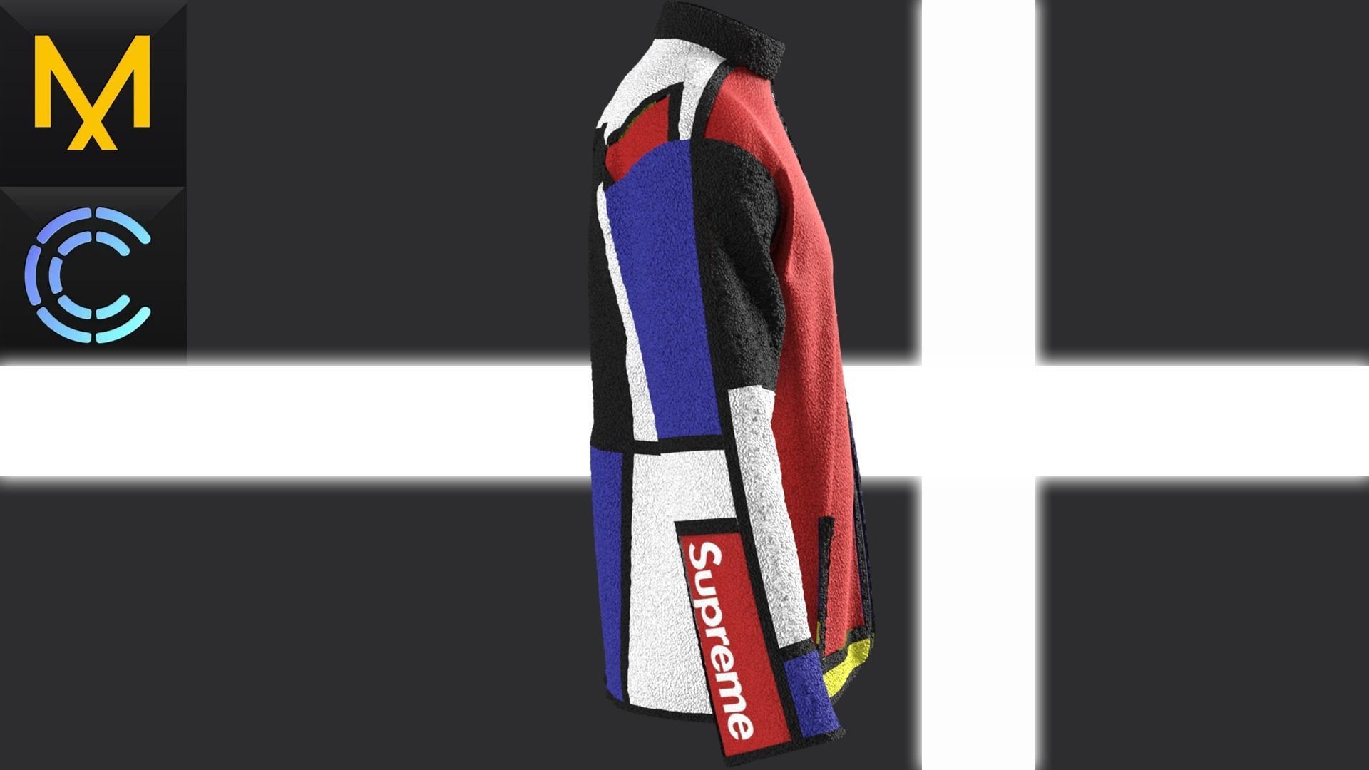 New Concept Jacket Supreme Male Obj Fbx ZPRJ 3D model | CGTrader