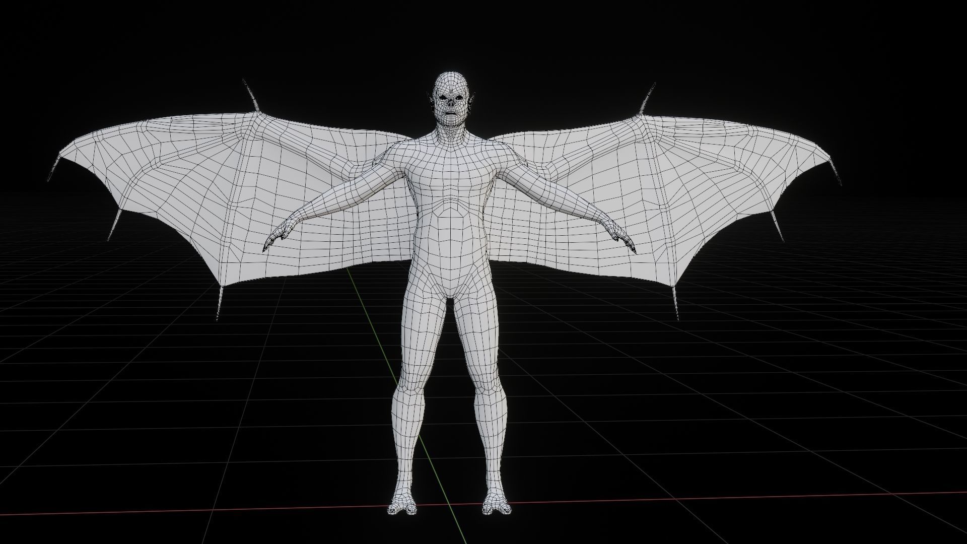 3D model Monster Bat VR / AR / low-poly | CGTrader