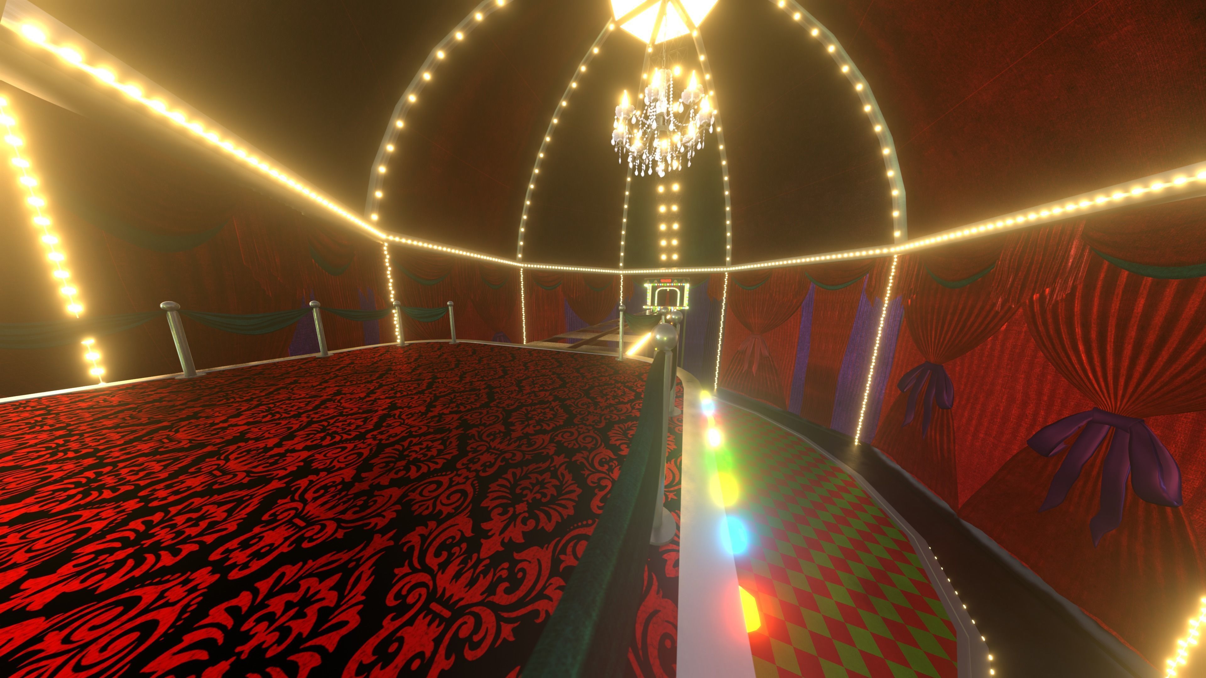 Squid Game Map-Glass bridge 3D model | CGTrader