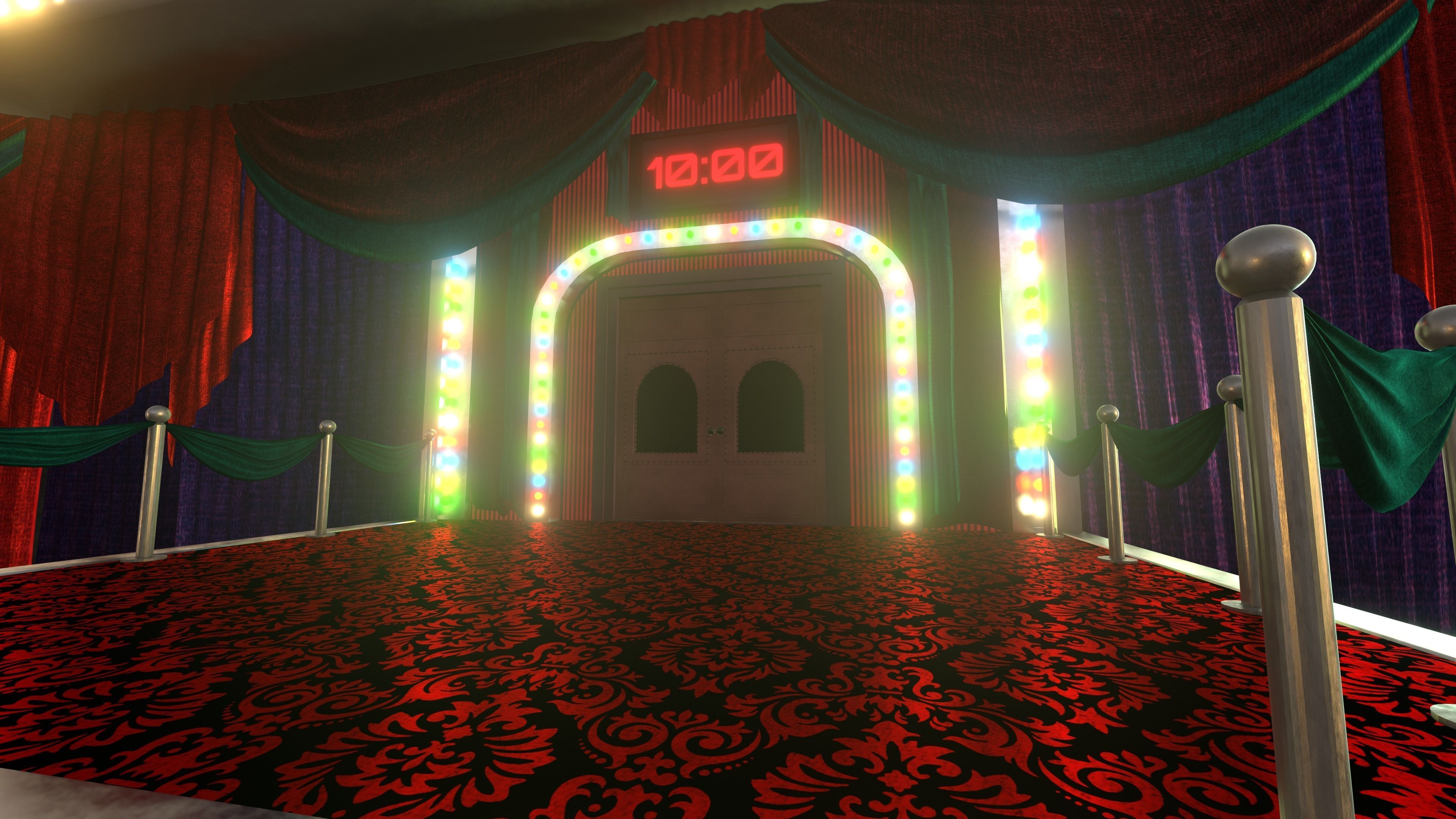 Squid Game Map-Glass bridge 3D model | CGTrader