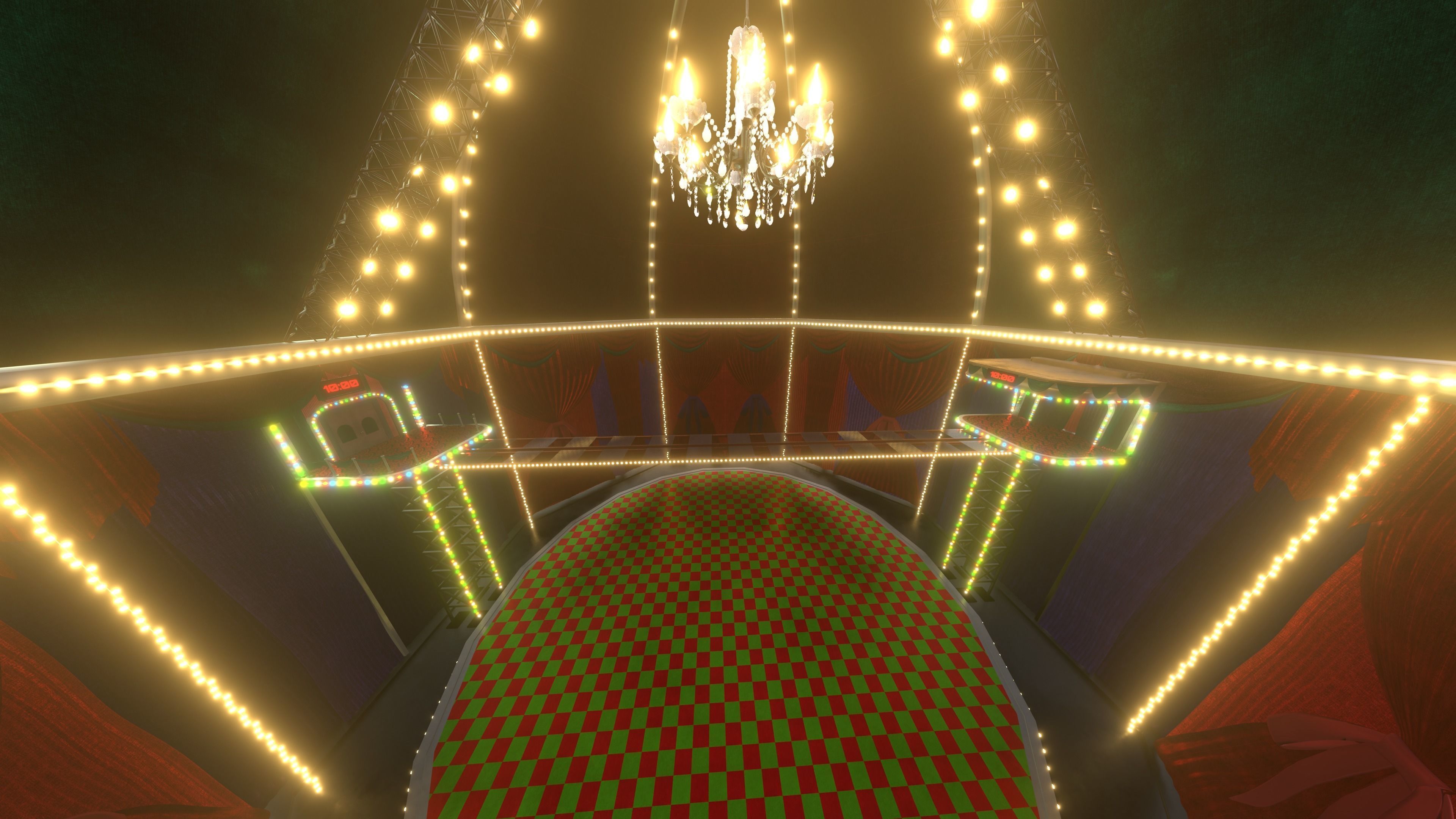 Squid Game Map-Glass bridge 3D model | CGTrader