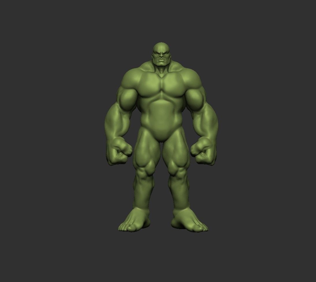 The Hulk anatomy 3D model | CGTrader