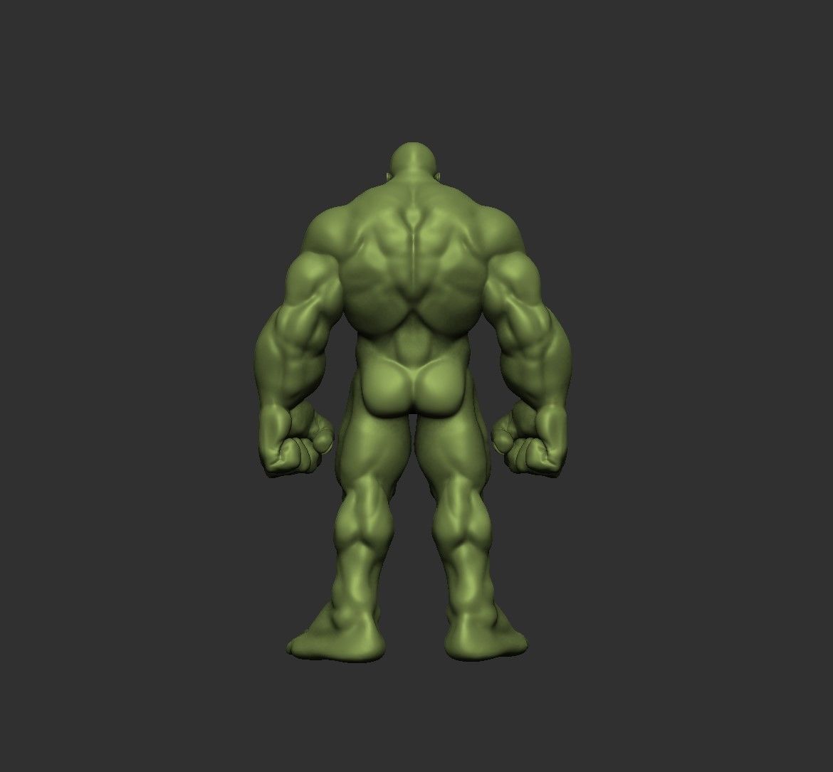 The Hulk anatomy 3D model | CGTrader