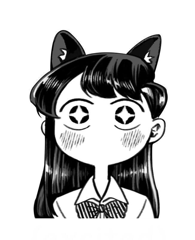 KOMI-SAN NEKO PRINT 3D model 3D printable | CGTrader