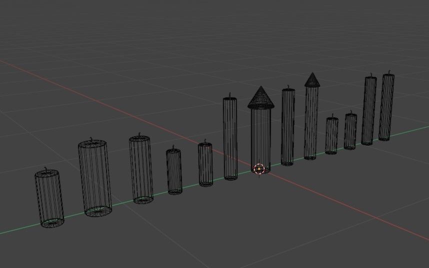 3D model 3d Model Fireworks VR / AR / low-poly | CGTrader